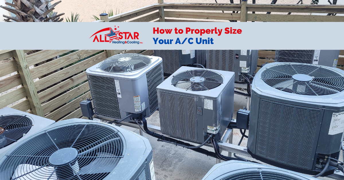 How to Choose the Right Size Air Conditioning System - All Star Heating ...